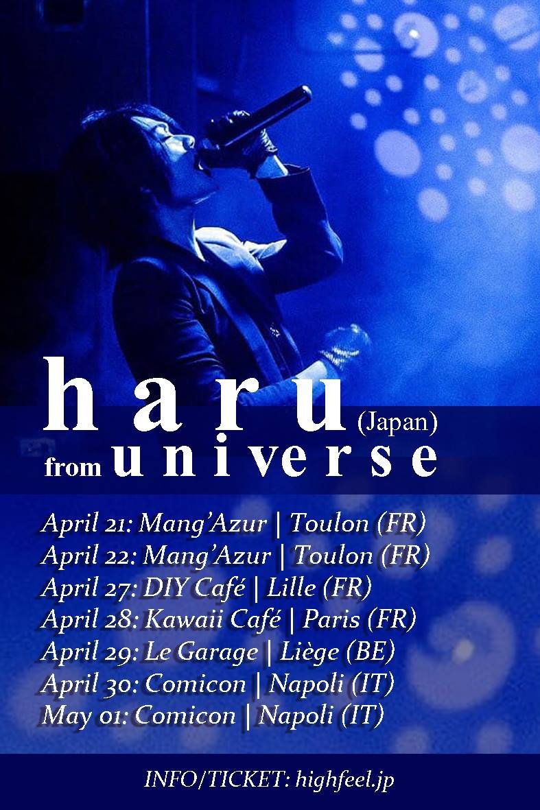 haru from universe to tour Europe for the second time - AVO Magazine ...