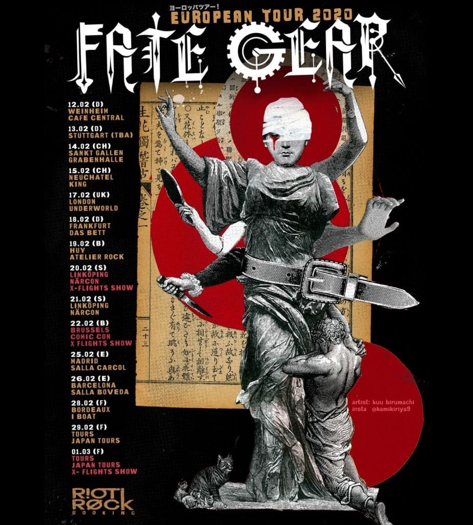 FATE GEAR to tour Europe in 2020 - AVO Magazine - One click closer to Japan
