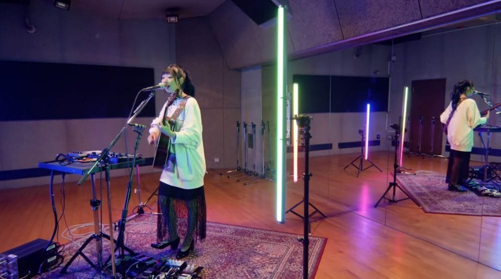 Anna Takeuchi invites you to the studio for a performance of the song ...