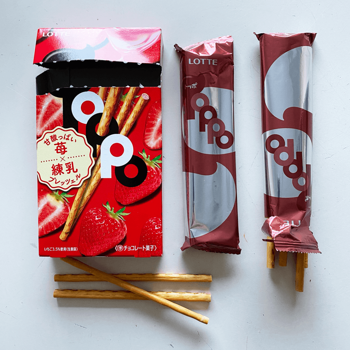 Product Review: LOTTE – Toppo: Milk Chocolate, Bitter Dark Chocolate ...